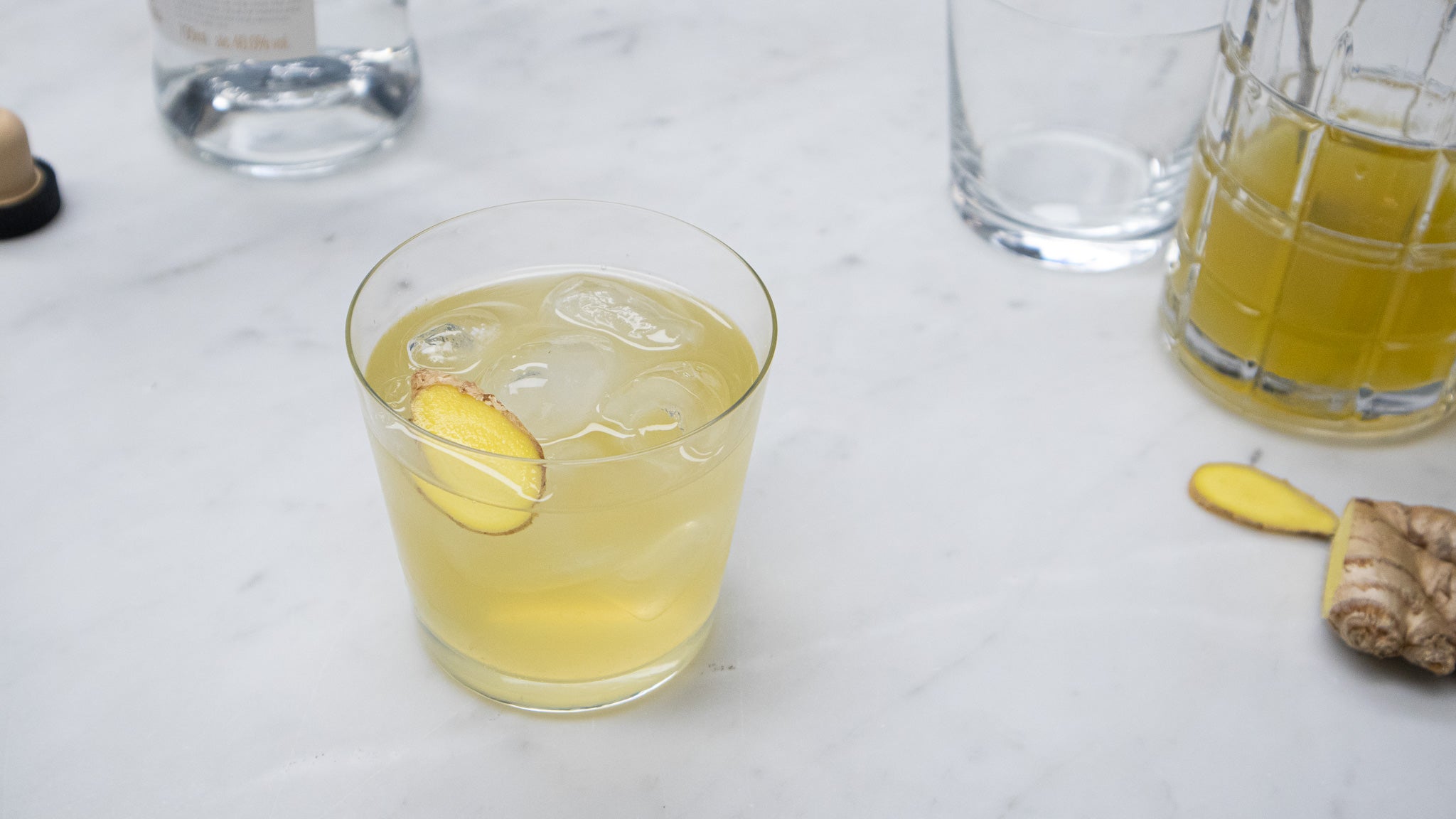 Ginger-Mint & Green Tea Gin Cocktail Recipe | Borough Kitchen