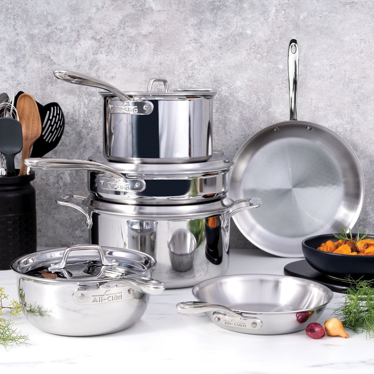 All-Clad G5 Graphite Core 6 Piece Cookware Set | Borough Kitchen