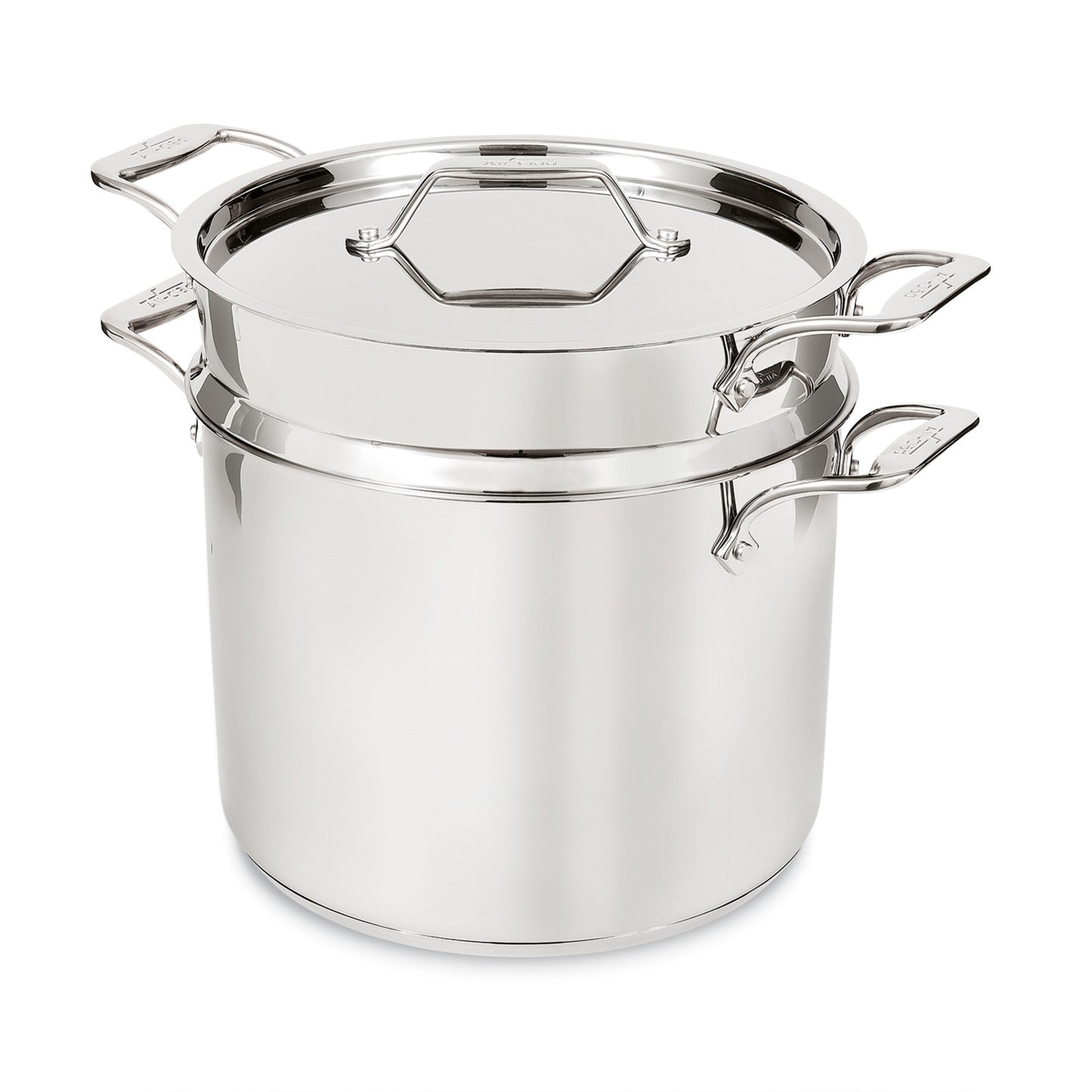 All-Clad Simply Strain Multi Pot with Pasta Insert | Borough Kitchen