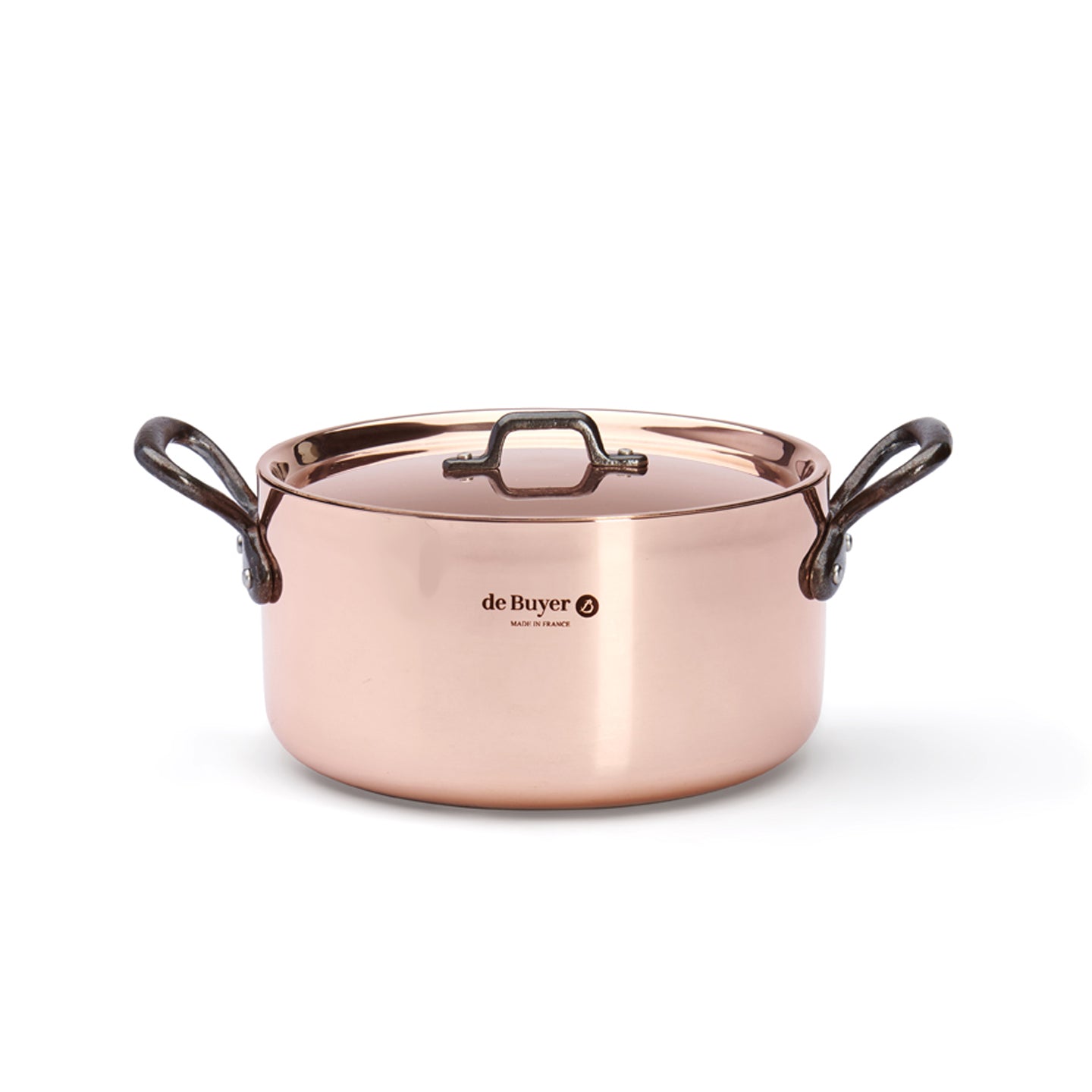 De Buyer Prima Matera Induction Casserole with Lid | Borough Kitchen