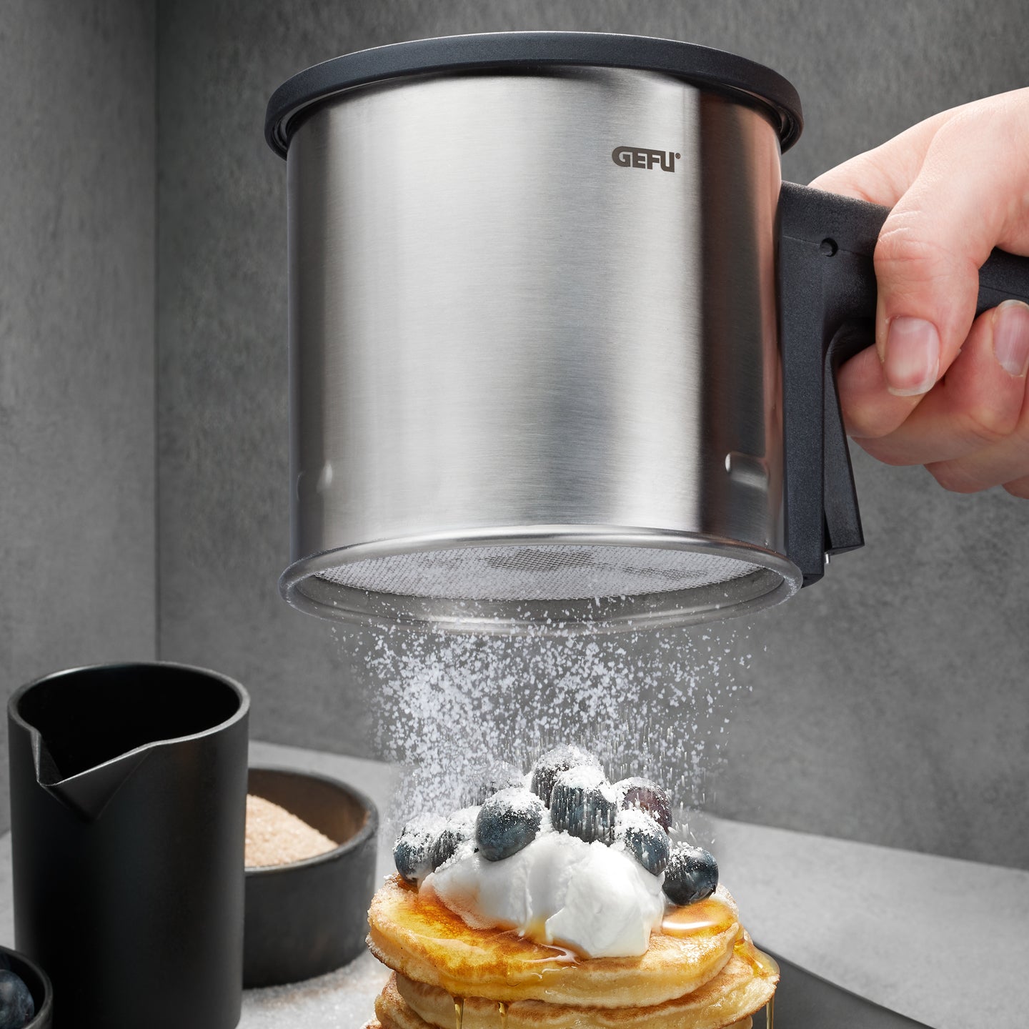 Gefu Flour and Icing Sugar Sieve | Borough Kitchen