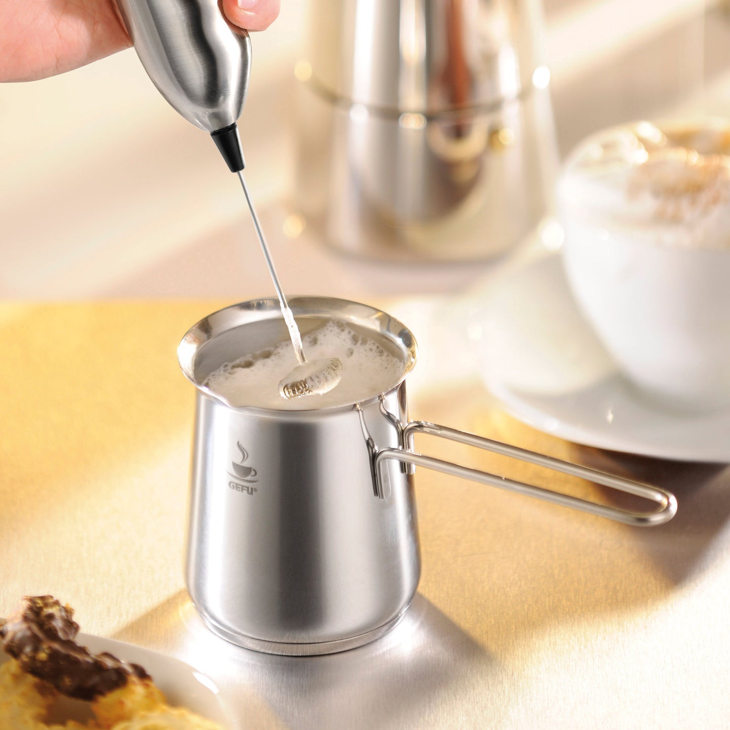 Gefu Frothing Jug | Borough Kitchen