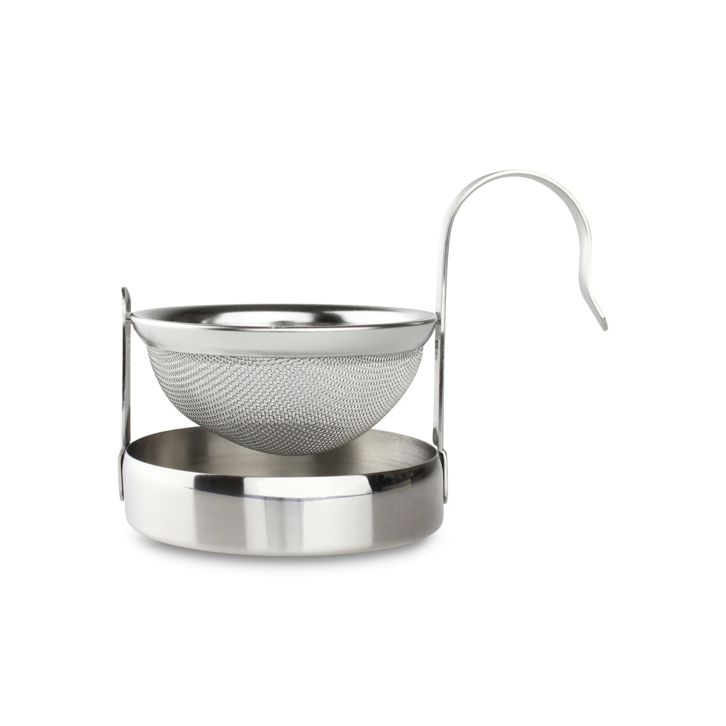Tea Strainer with Caddy | Borough Kitchen