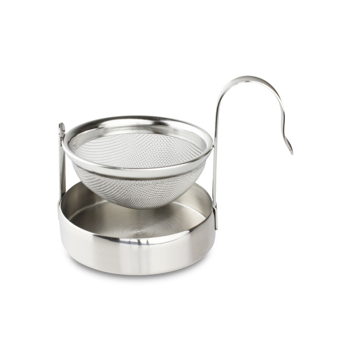 Tea Strainer with Caddy | Borough Kitchen