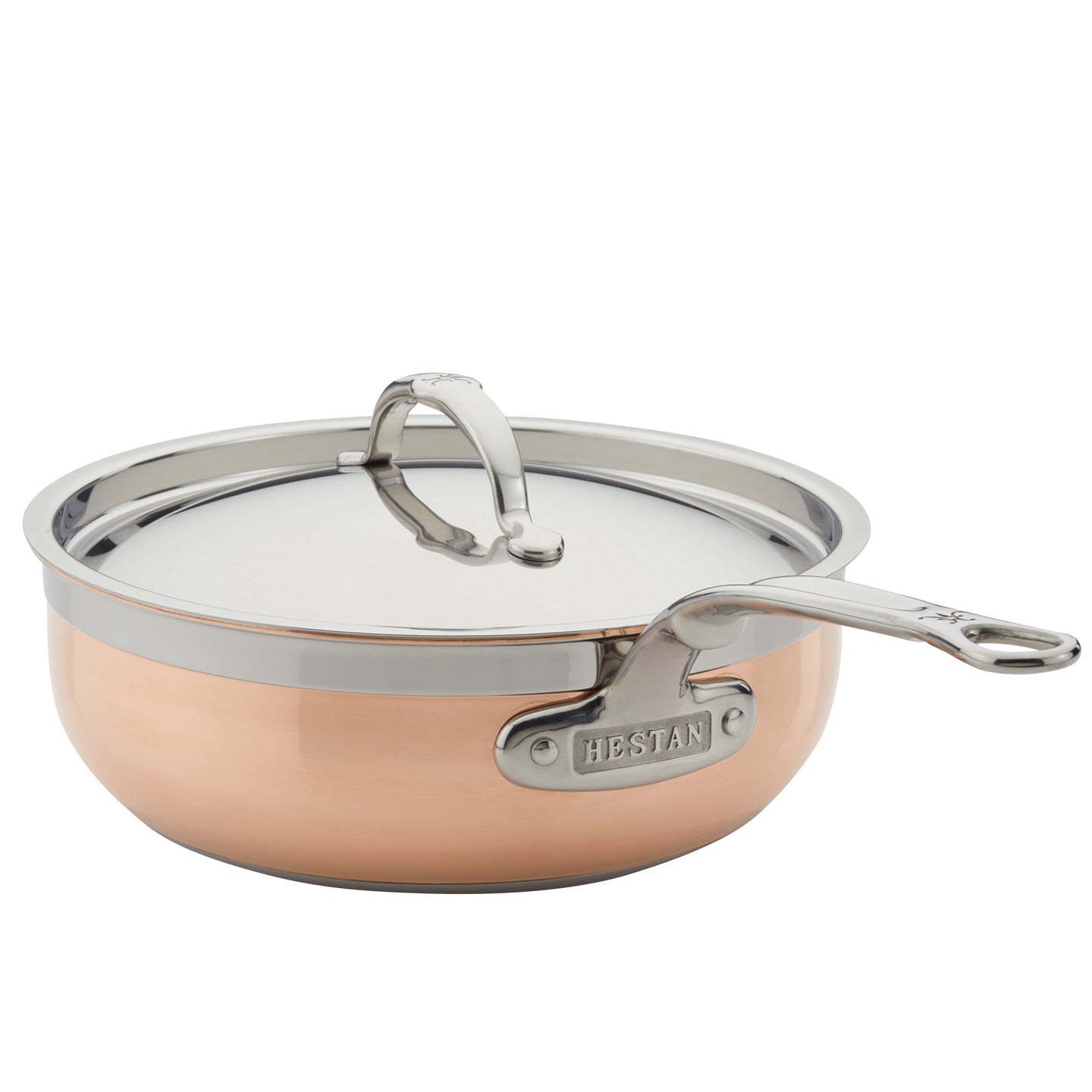 Hestan CopperBond Induction Copper Essential Pan w/Lid | Borough Kitchen