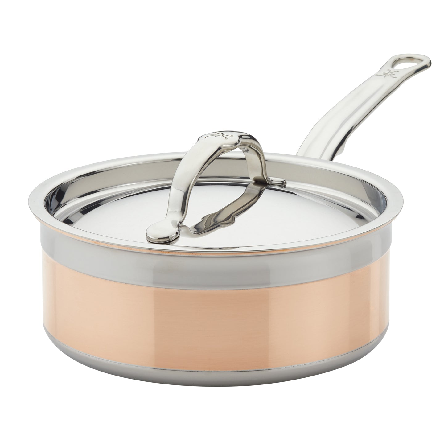 Hestan CopperBond Induction Copper Saucepan with Lid – Borough Kitchen