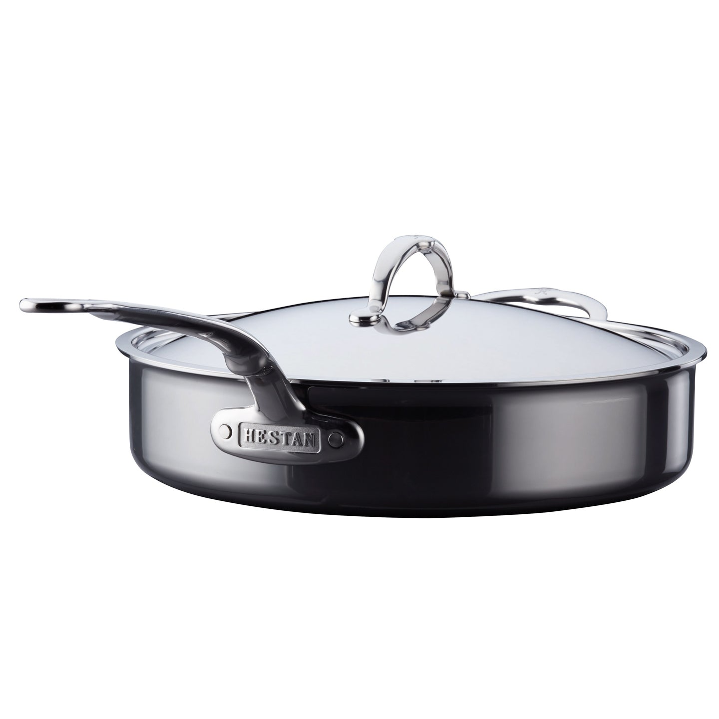 Hestan NanoBond Titanium Saute Pan with Lid | Borough Kitchen