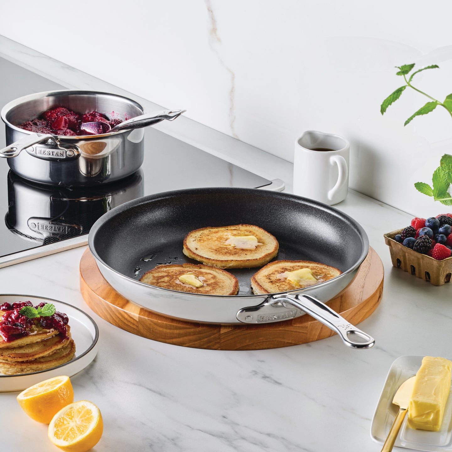 Hestan ProBond Luxe Non-Stick Frying Pan | Borough Kitchen