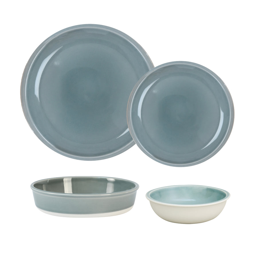 Complete 16 and 18 Piece Dinnerware Sets | Borough Kitchen