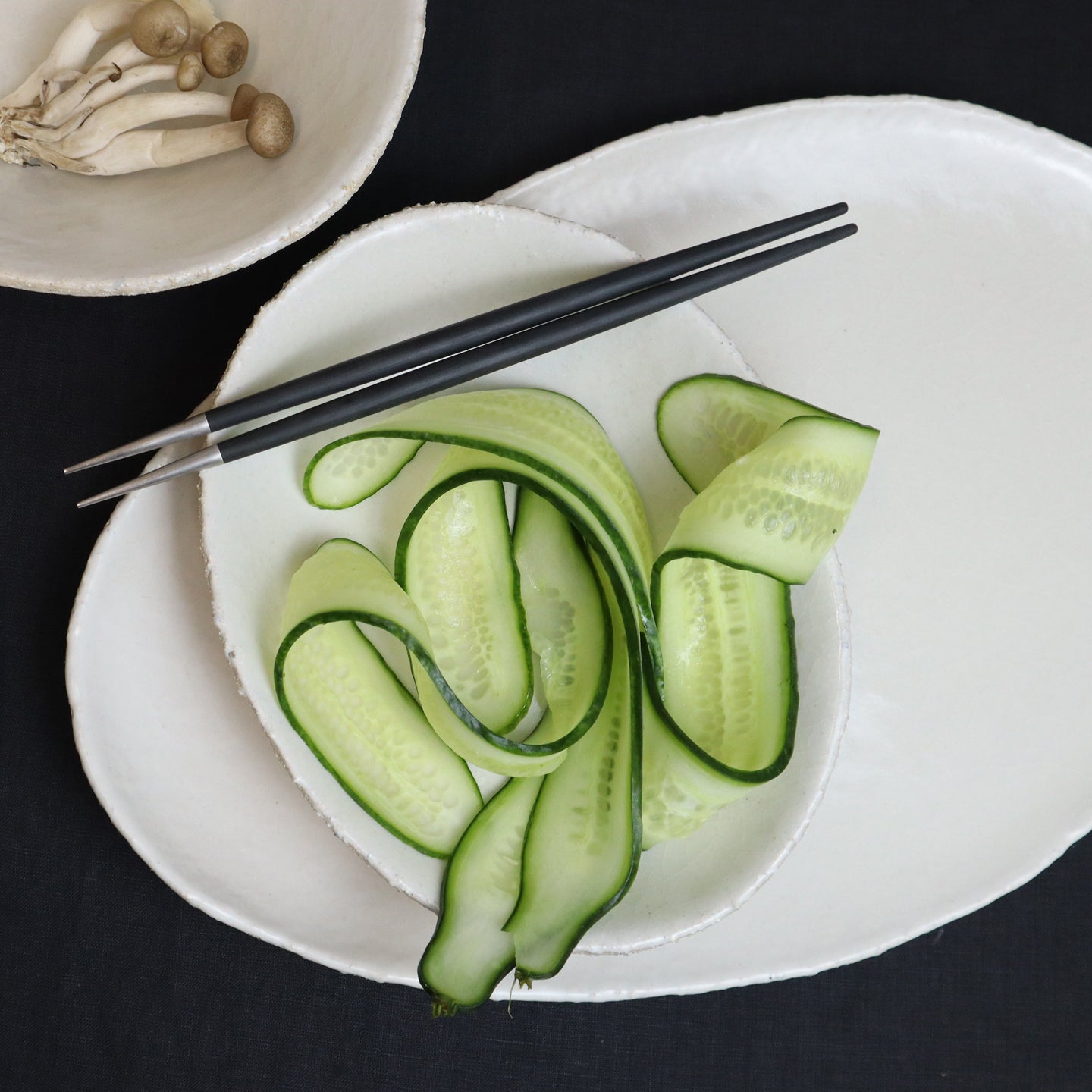 Jars Wabi Oval Dish / Large / White | Borough Kitchen