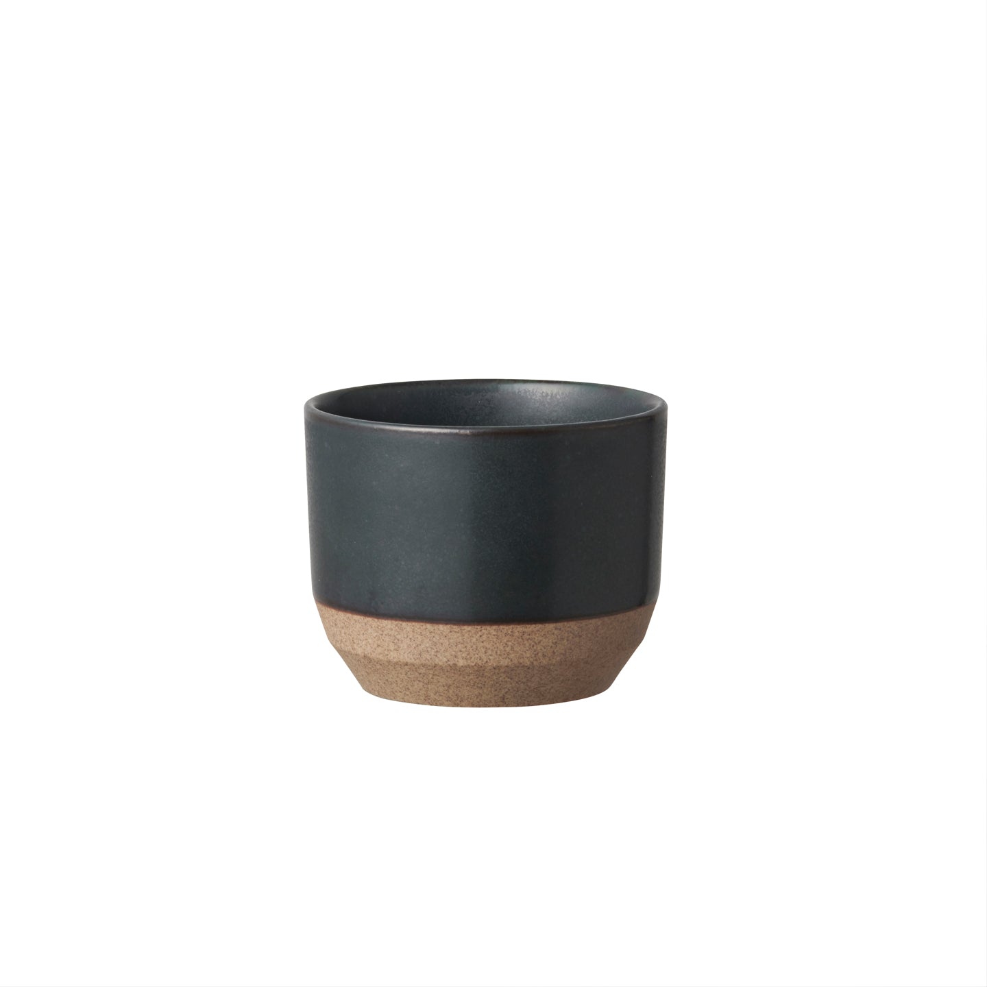 Kinto Ceramic Lab Cup / 180ml / Black | Borough Kitchen