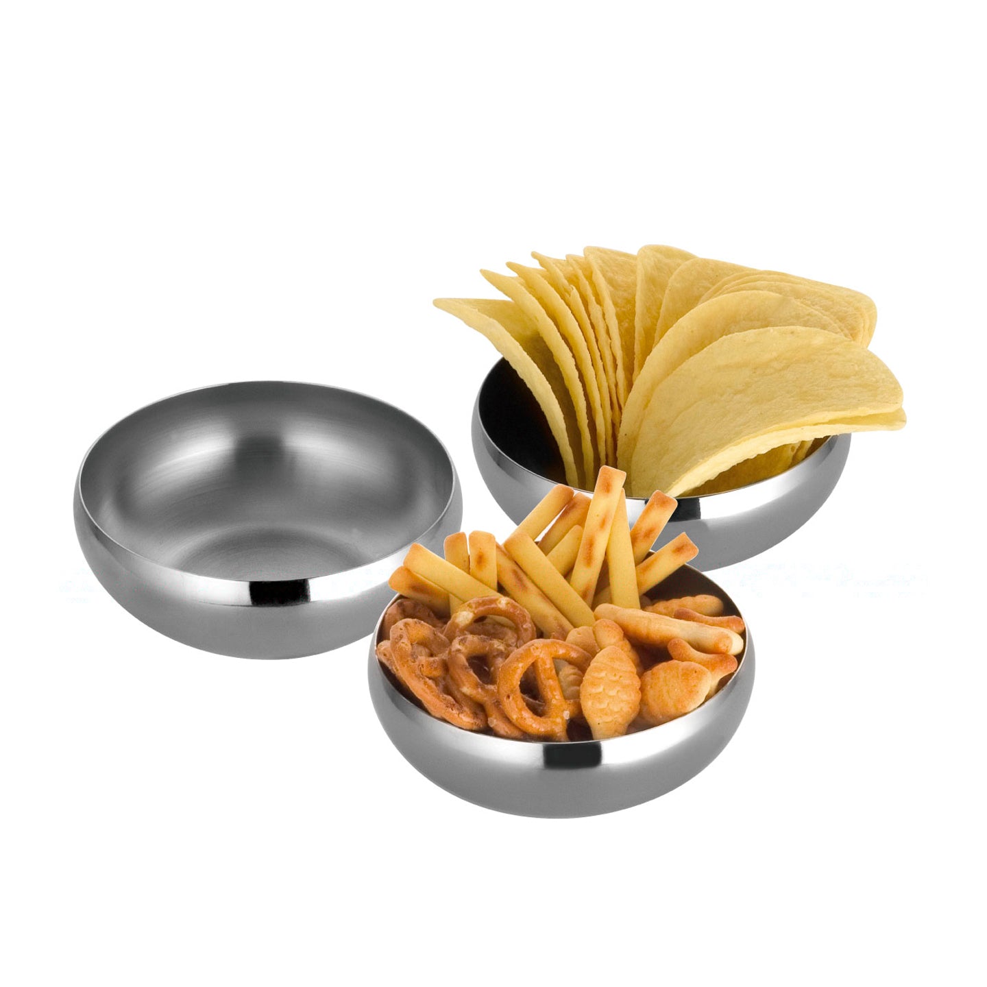 Motta Stainless Steel Bowls / Set of 3 | Borough Kitchen