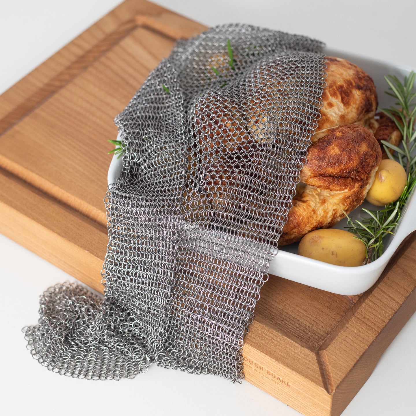 Novac Roast Easy Stainless Steel Chainmail | Borough Kitchen
