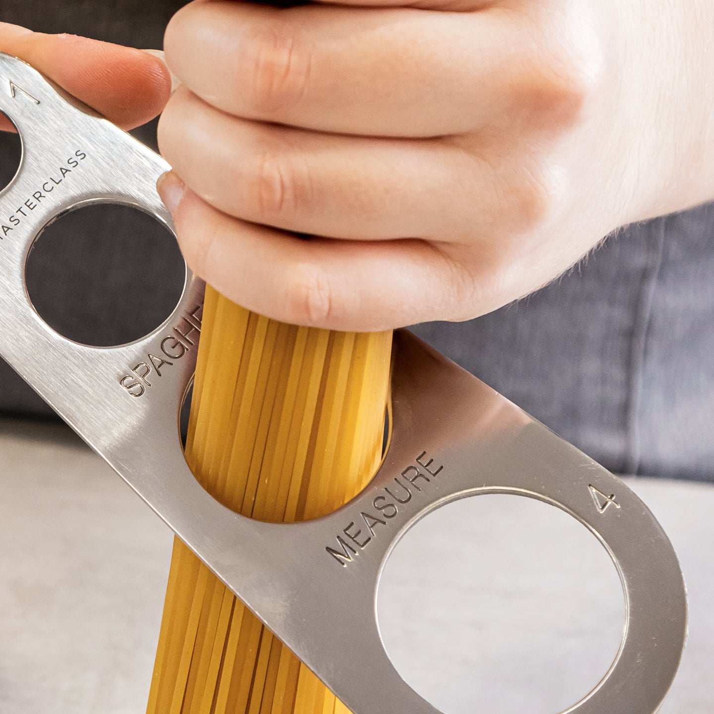 Stainless Steel Spaghetti Measure | Borough Kitchen