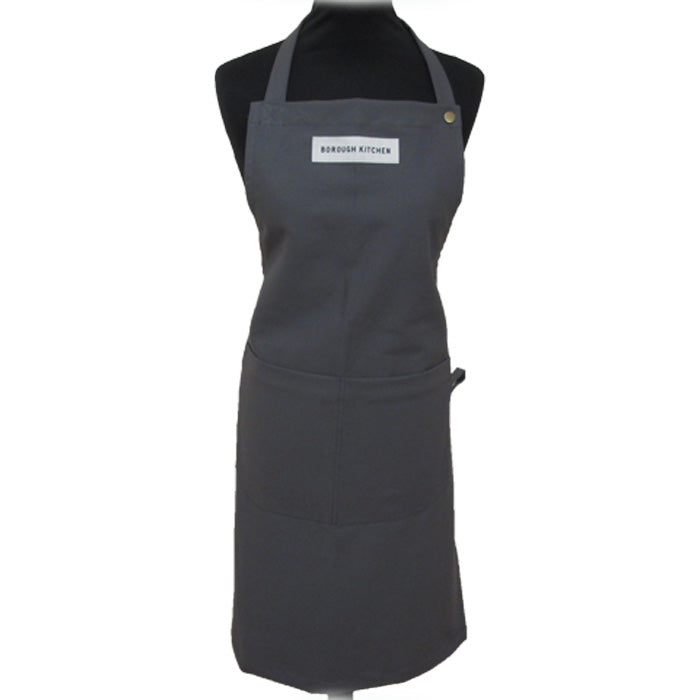 Borough Kitchen Chef's Apron / Grey | Borough Kitchen