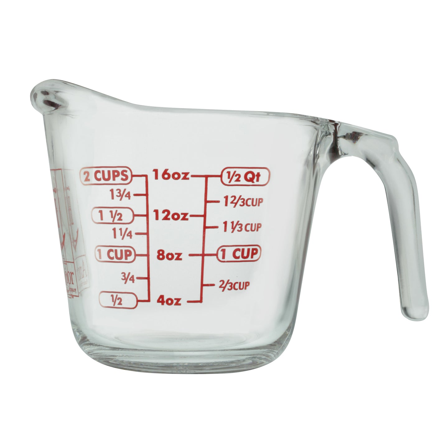Anchor Hocking Glass Measuring Jug with Handle | Borough Kitchen