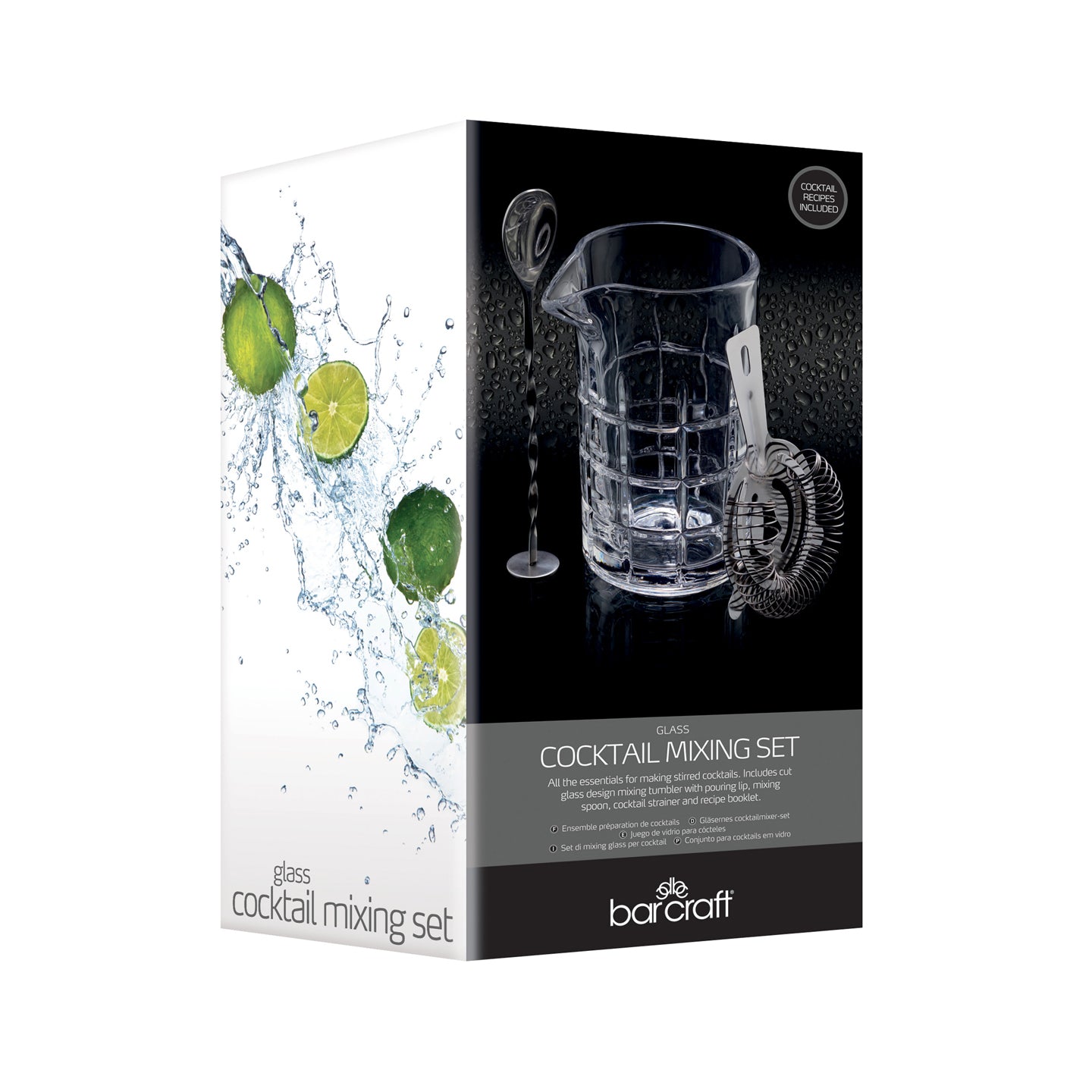 BarCraft 3 Piece Cocktail Mixing Set – Borough Kitchen