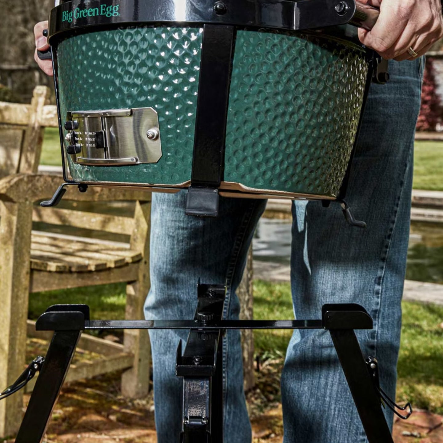 Big Green Egg Mini-Max with Foldable Stand | Borough Kitchen