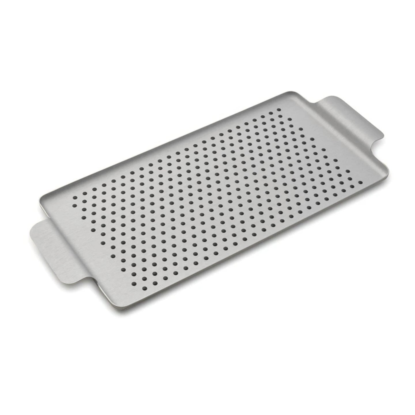Kaymet Serving Tray Rectangle Silver and Rubber – Borough Kitchen