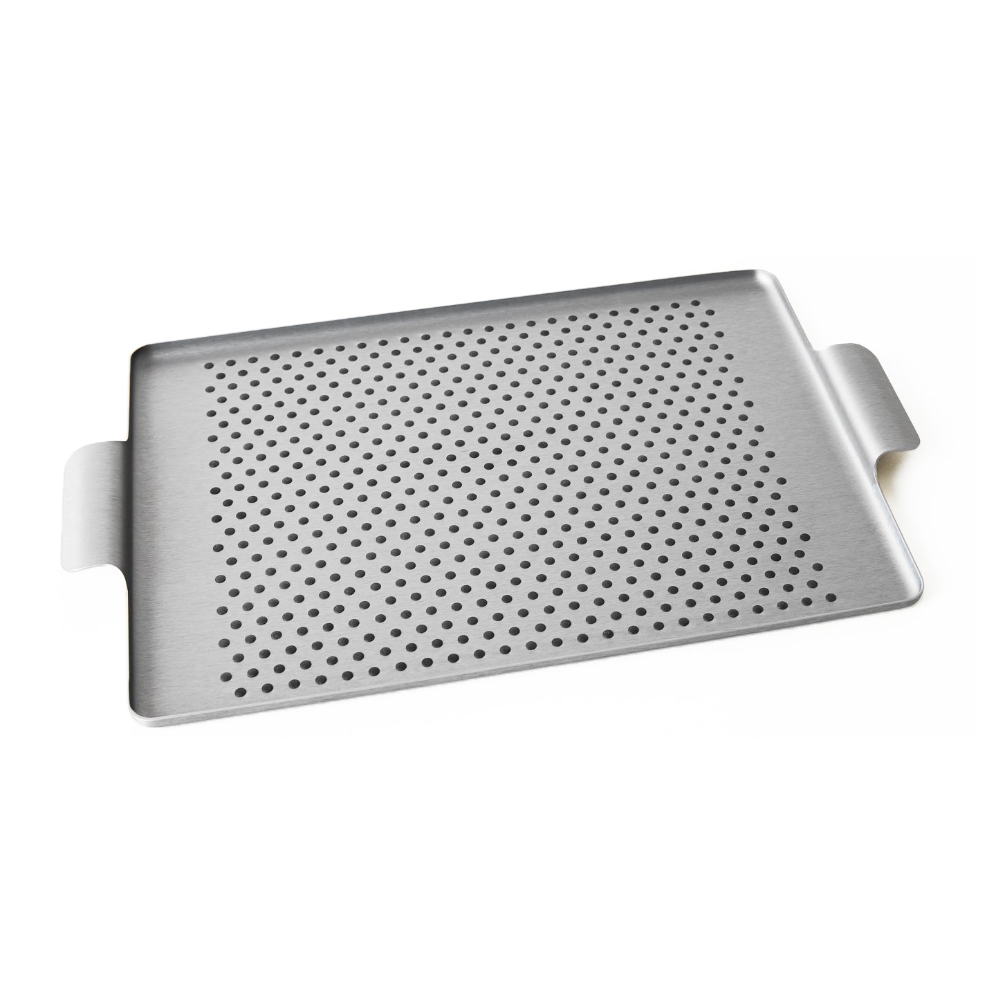 Kaymet Serving Tray Rectangle Silver and Rubber – Borough Kitchen