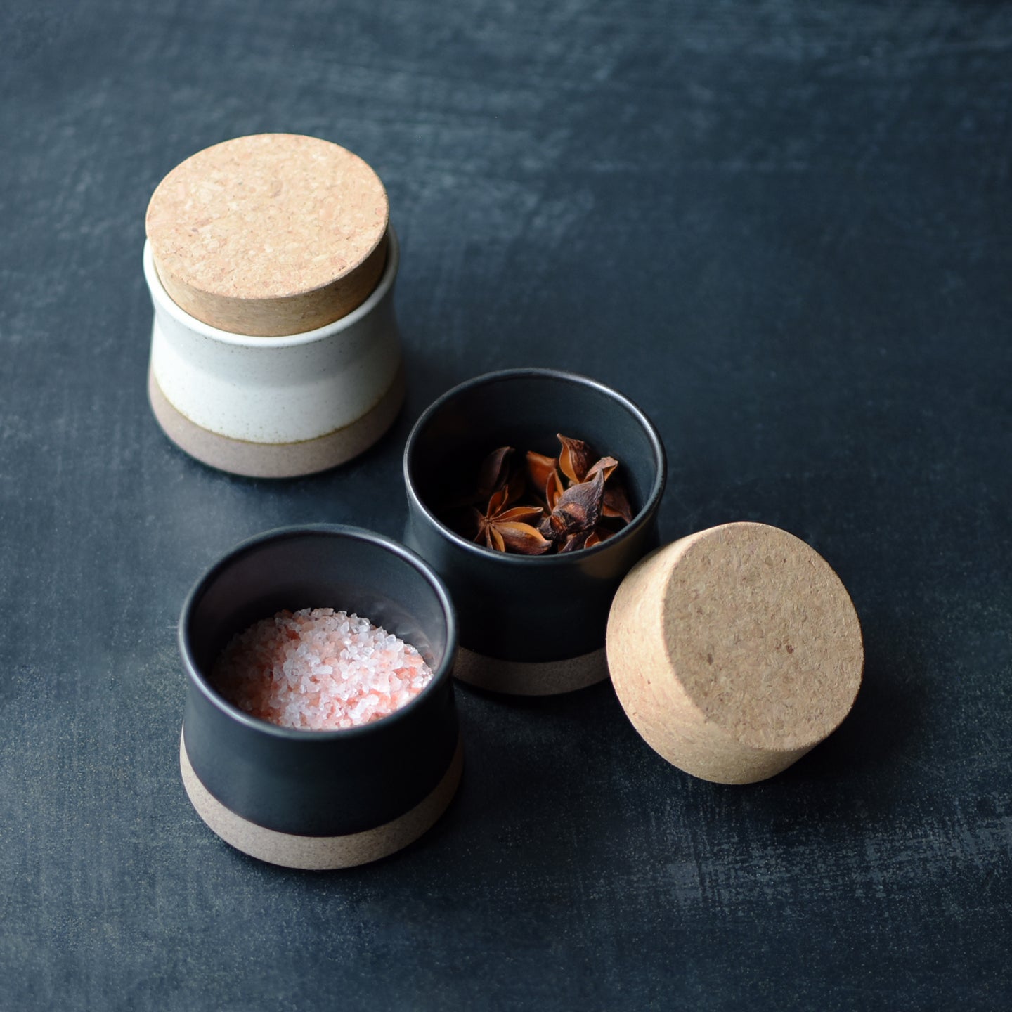 Kinto Ceramic Lab Canister / White | Borough Kitchen