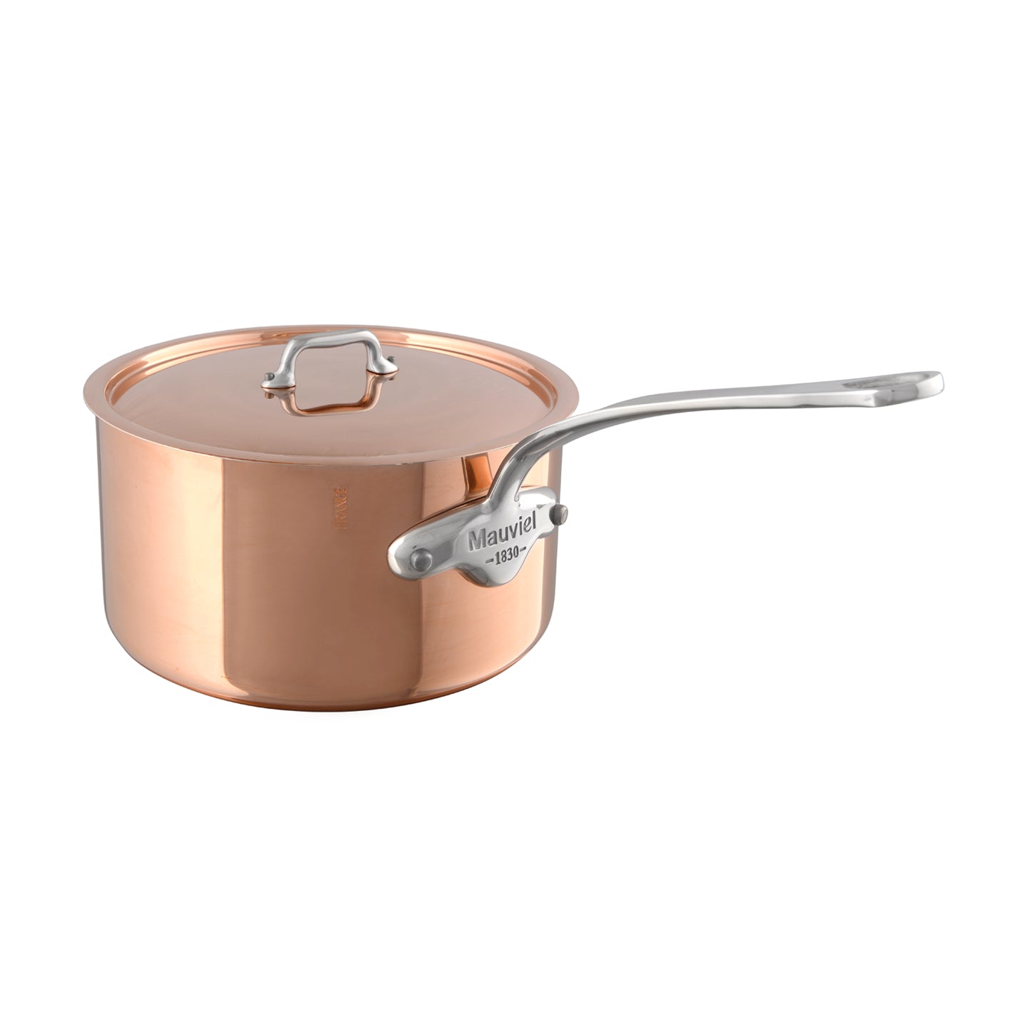 Mauviel M'150S 10 Piece Cookware Set with Copper Lids | Borough Kitchen
