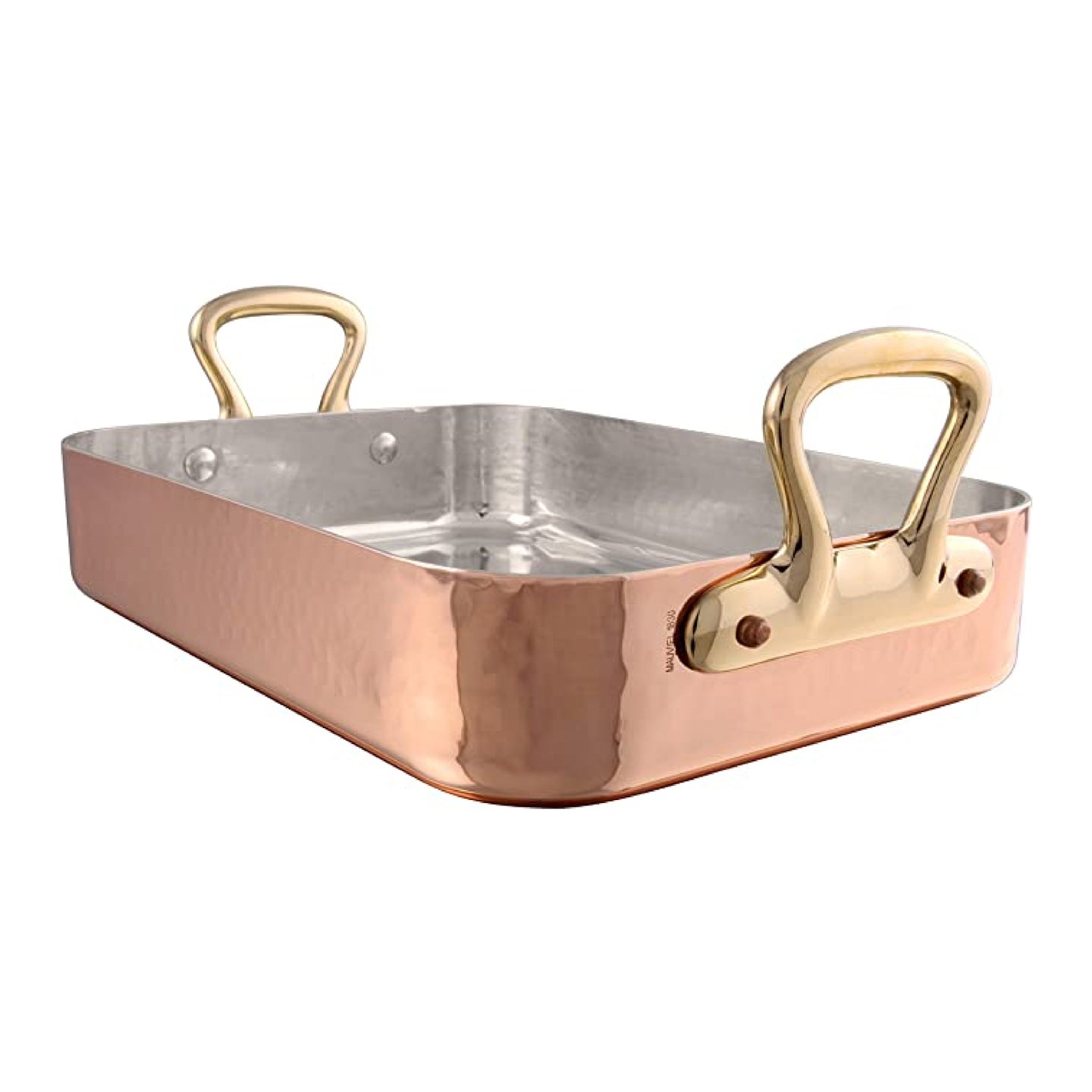 Mauviel M'Tradition Copper Roasting Pan Tin Lined 35x25cm | Borough Kitchen