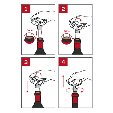 Peugeot Mathus Two Prong Corkscrew / Basalt | Borough Kitchen