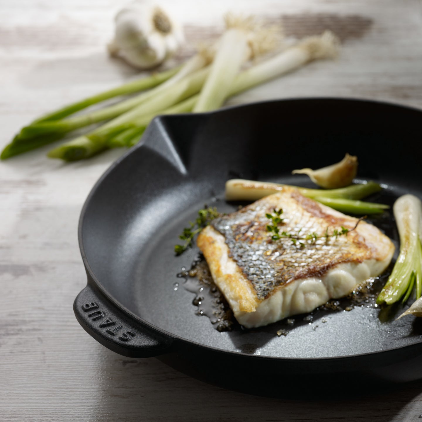 Staub Frying Pan Black / 26cm – Borough Kitchen