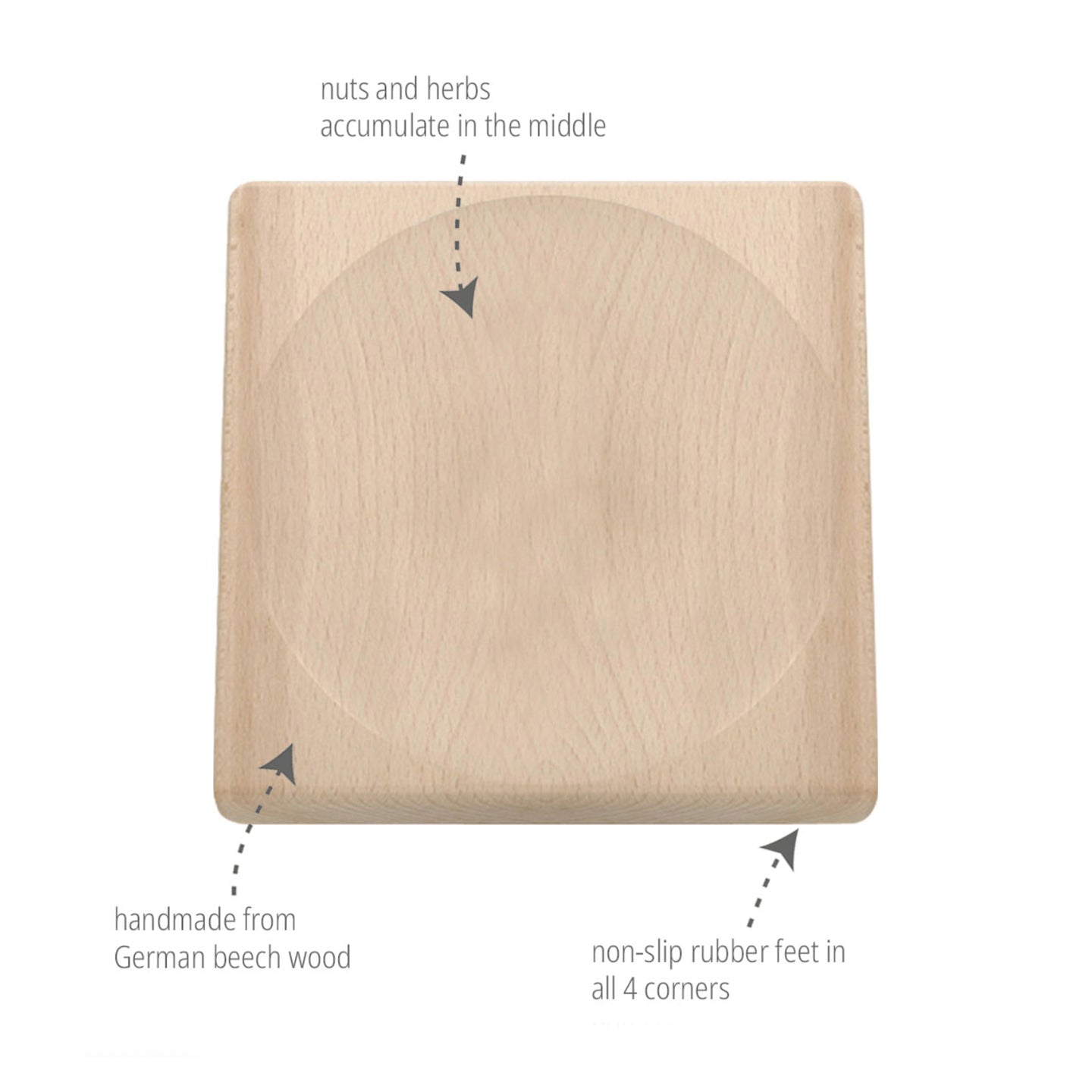 Triangle Mezzaluna Board – Borough Kitchen