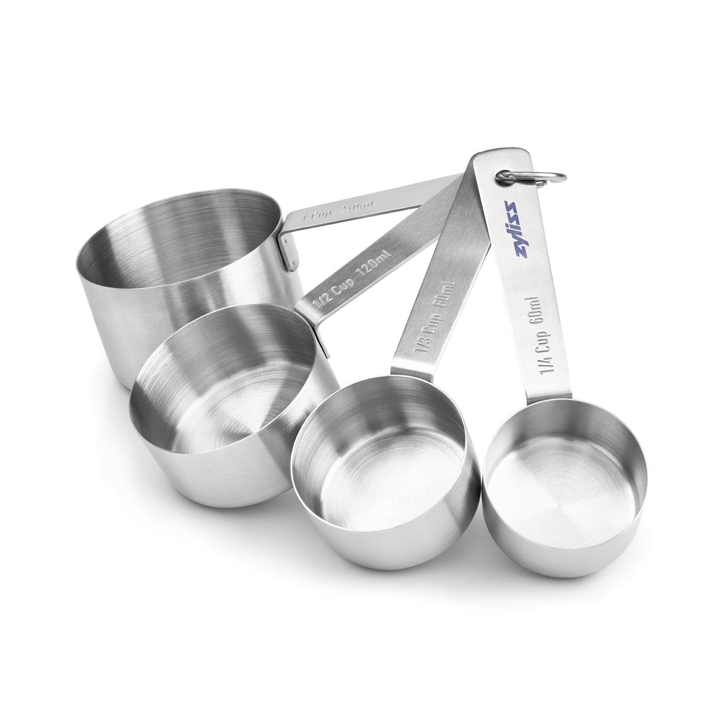 Zyliss Stainless Steel Measuring Cups | Borough Kitchen